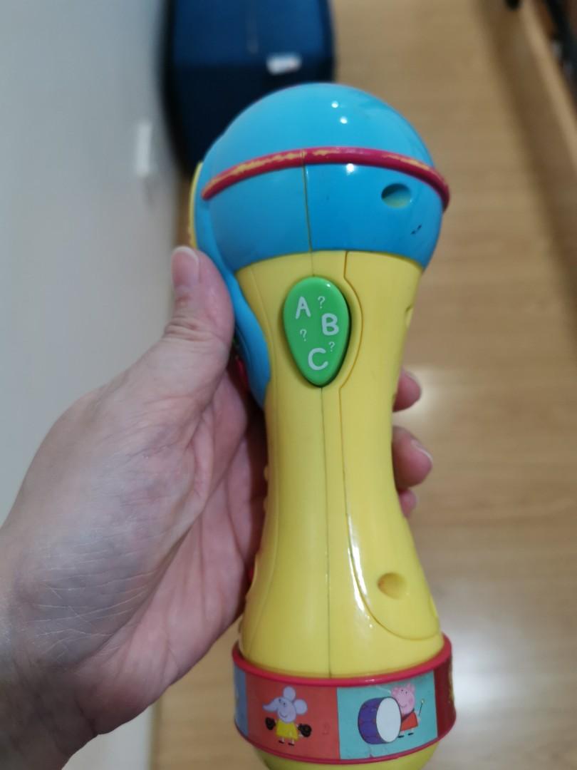Peppa Pig Microphone, Babies & Kids, Infant Playtime on Carousell