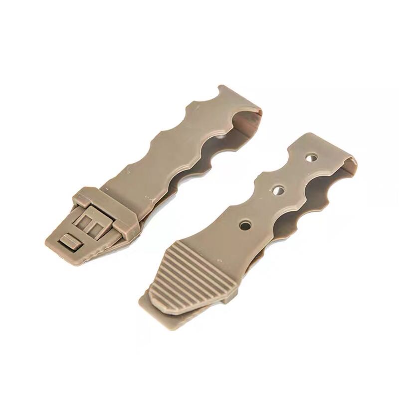 Plastic MOLLE Straps Quick Detach Attachment Clips, Sports Equipment ...