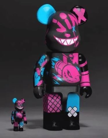 [PO] Bearbrick Jinx 400%+100%, Hobbies & Toys, Toys & Games on Carousell