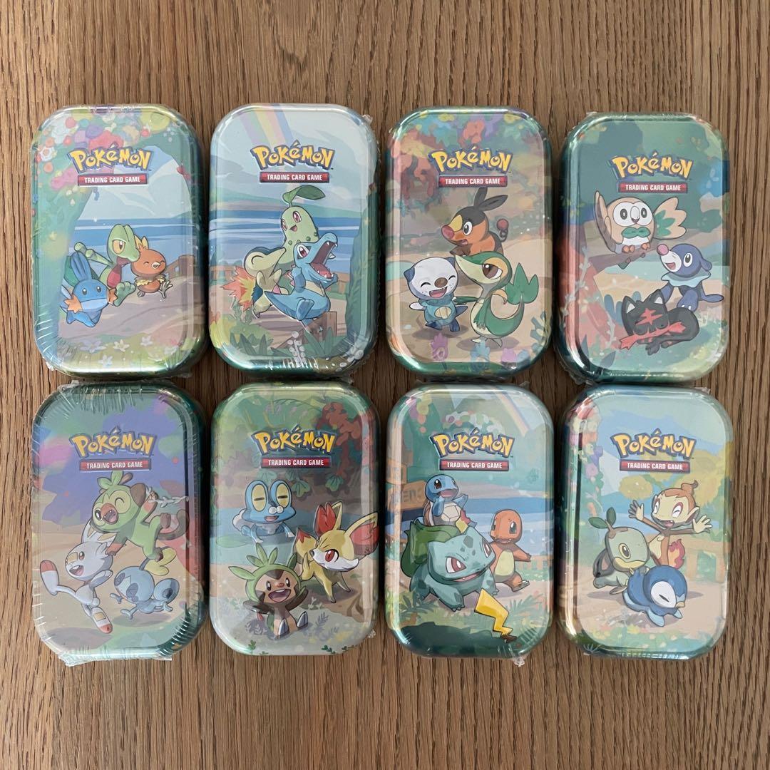 Pokemon TCG MINI TINS 25th anniversary celebrations charizard gold mew ...