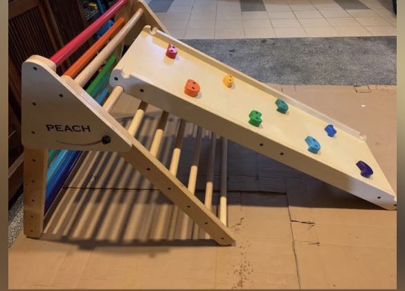 Preloved Pikler and Ramp Set, Babies & Kids, Baby Nursery & Kids ...