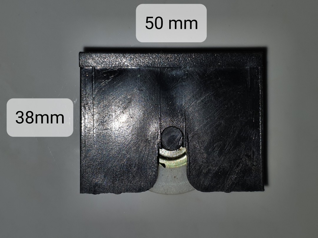 PVC sliding door/window rollers, Furniture & Home Living, Security ...