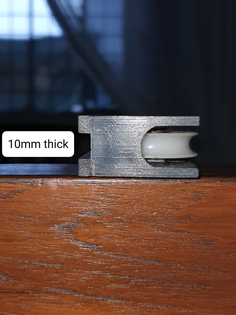 PVC sliding door/window rollers, Furniture & Home Living, Security ...