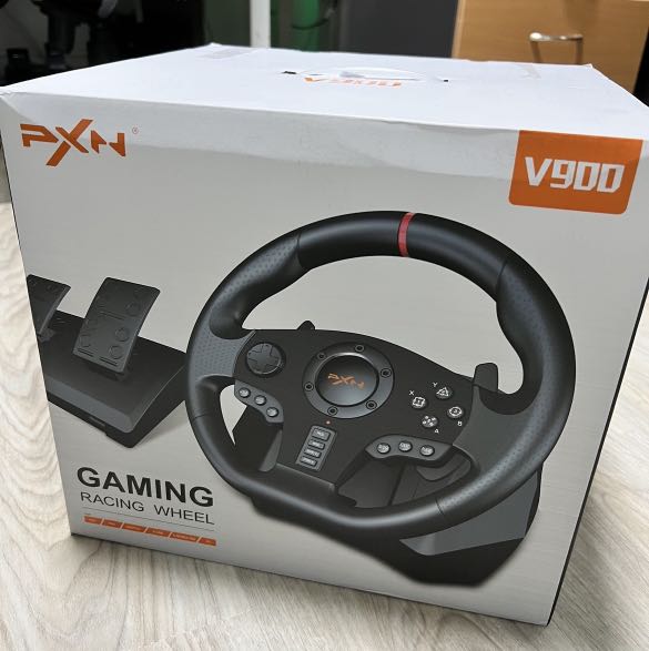 PXN V900 Gaming Racing Wheel (For Xbox, PS4, PC and Nintendo Switch)p, Video Gaming, Gaming ...