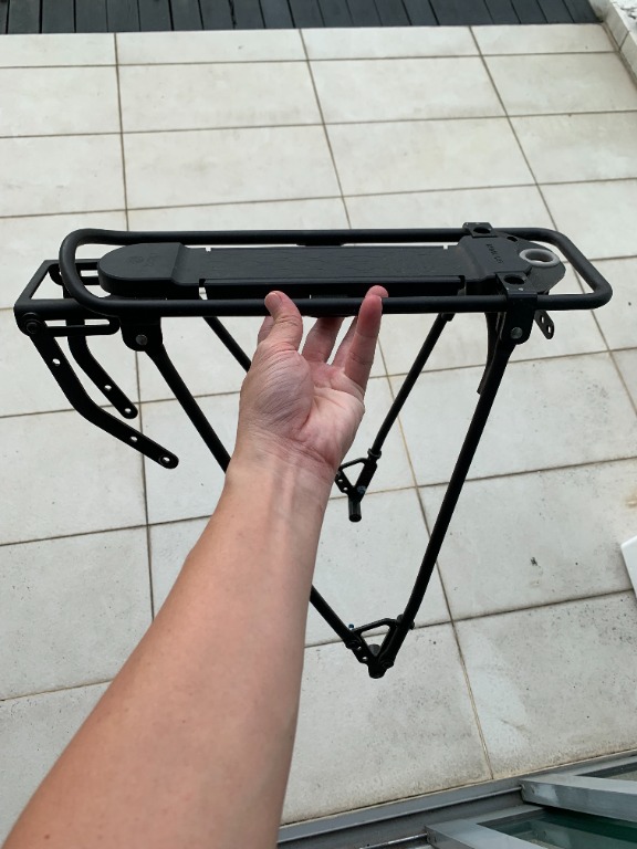 Rear Pannier Rack - 26-28 inches BTWIN, Sports Equipment, Bicycles ...