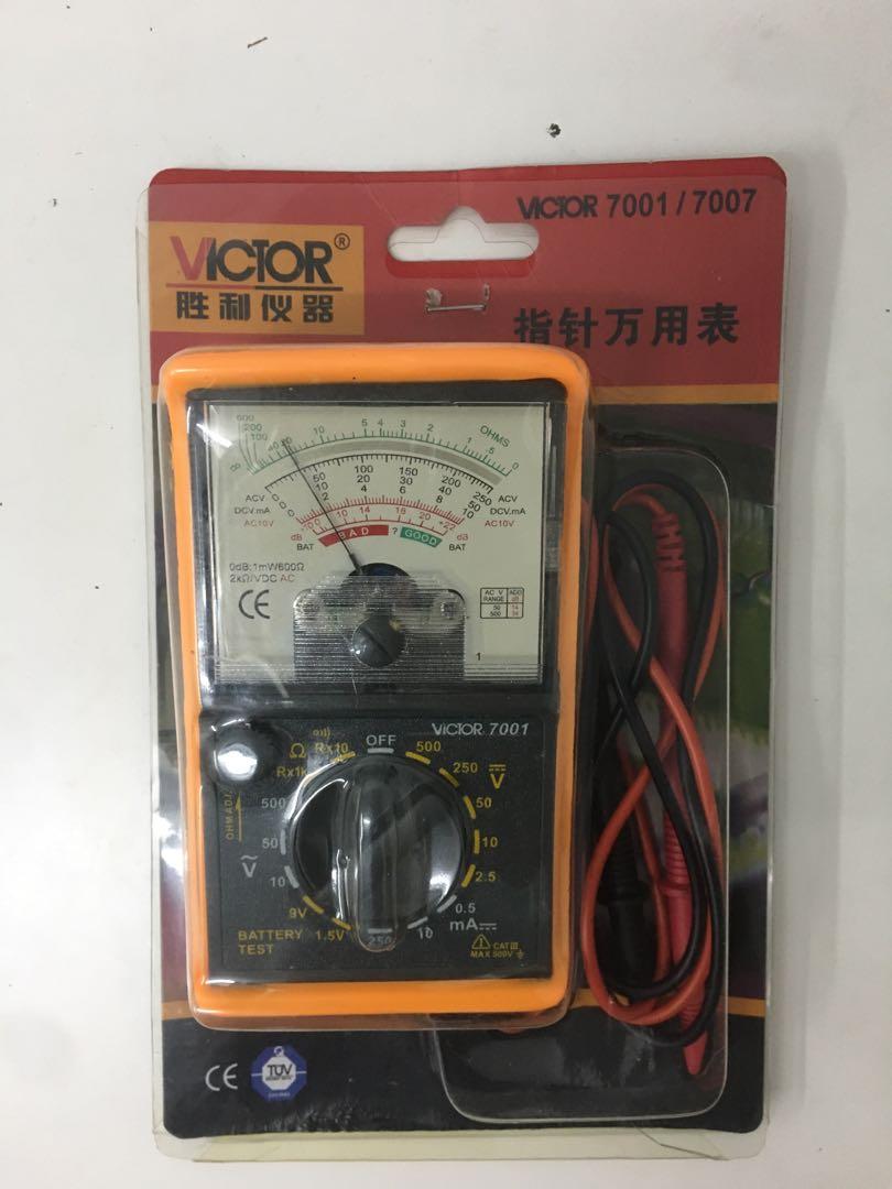 Sanwa Multi tester / Digital Multimeter Peakmeter PM8233A / Victor 7001 ...