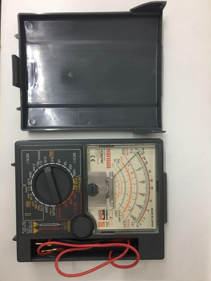 Sanwa Multi tester / Digital Multimeter Peakmeter PM8233A / Victor 7001 ...