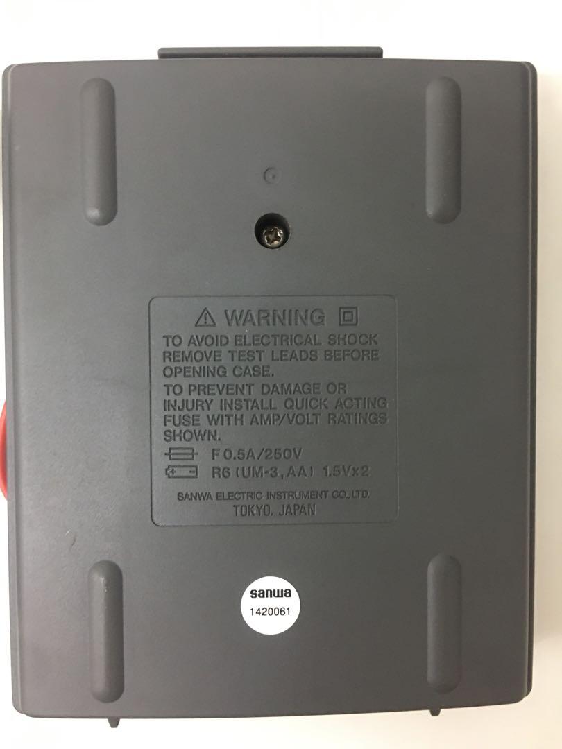 Sanwa Multi tester / Digital Multimeter Peakmeter PM8233A / Victor 7001 ...