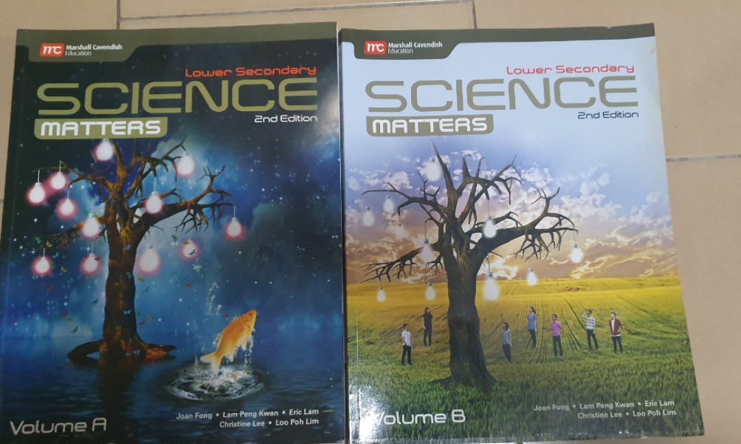 Science matters Lower Secondary Textbook Volume A&B, Hobbies & Toys ...