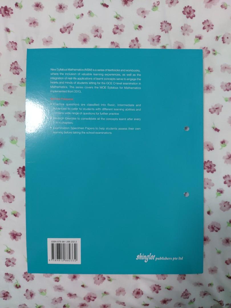 Secondary 2 Math Workbook, Hobbies & Toys, Books & Magazines, Textbooks ...