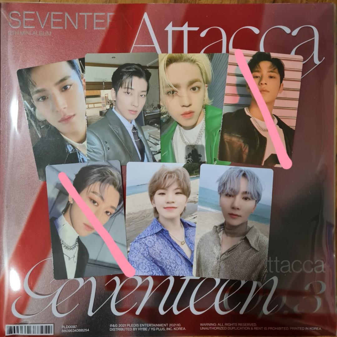 Seventeen Attacca photocards, Hobbies & Toys, Memorabilia ...