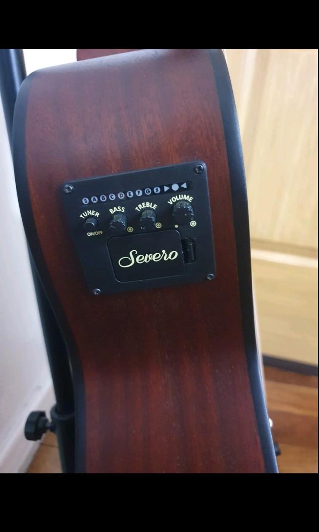 Severo Acoustic Guitar, Hobbies & Toys, Music & Media, Musical ...