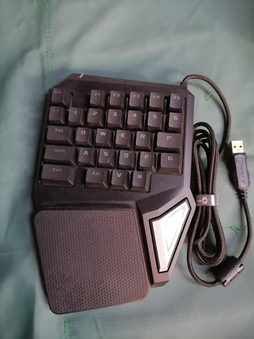 Single handed gaming keybord, Computers & Tech, Parts & Accessories ...