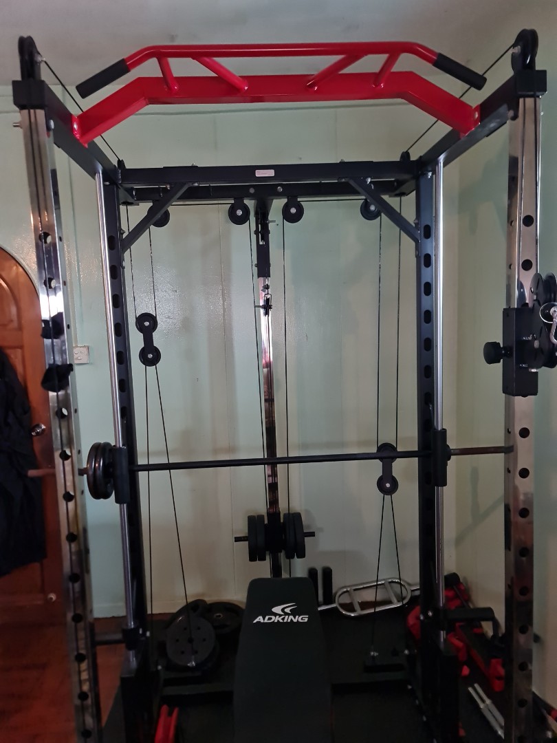 Smith machine, Sports Equipment, Exercise & Fitness, Cardio & Fitness ...