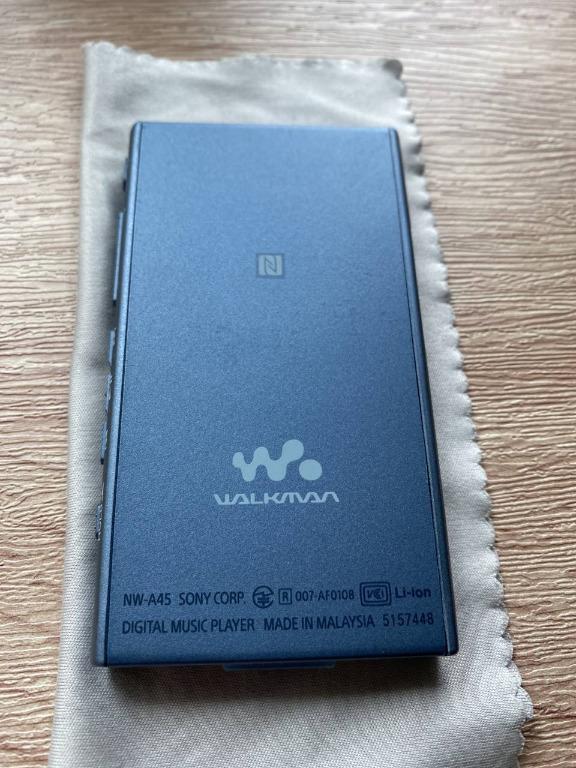 Sony NW-A45 Moonlit Blue Walkman Digital Music Player NWA45, Audio ...