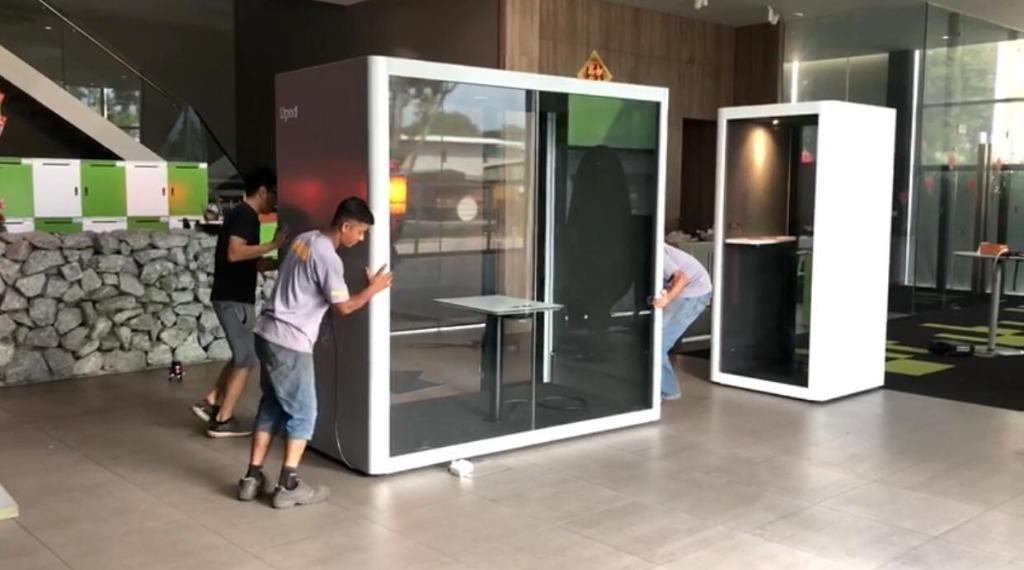 Space Saving Privacy Meeting Room Acoustic Pod, Furniture & Home Living ...