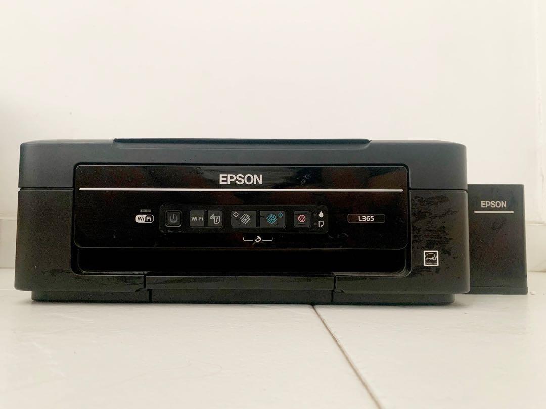 Spoilt Epson L365 Printer, Computers & Tech, Printers, Scanners ...