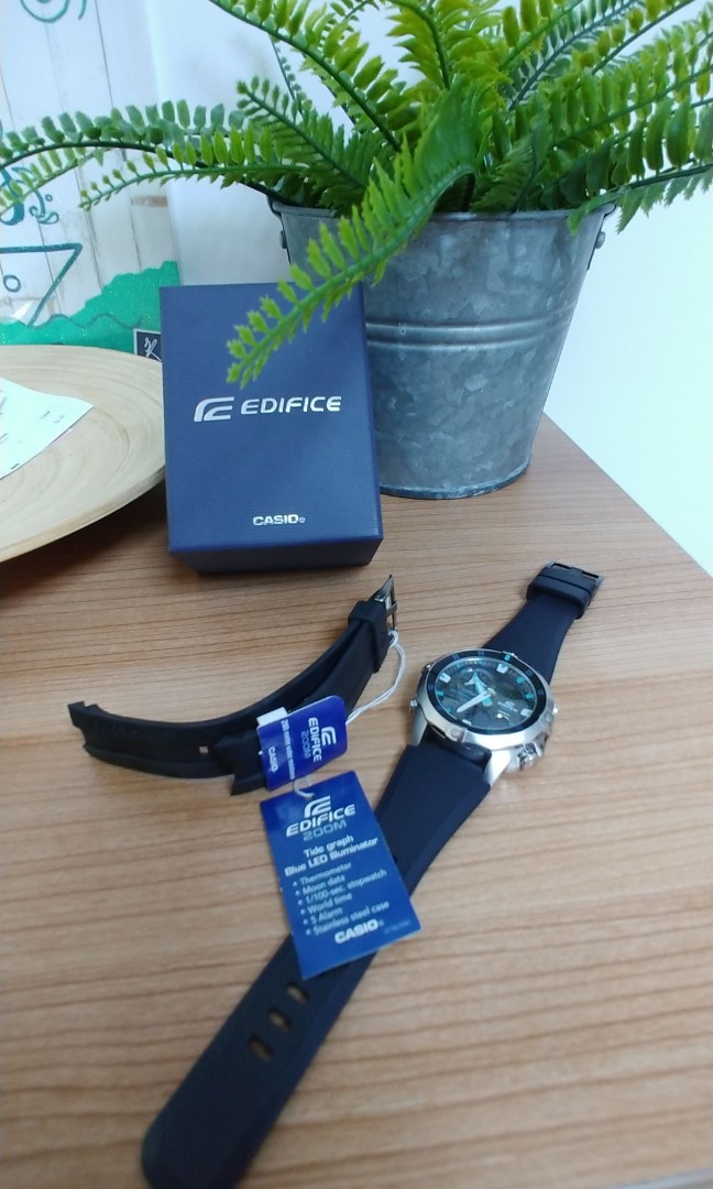 Super Rare Casio Edifice 200m marine line, Luxury, Watches on Carousell