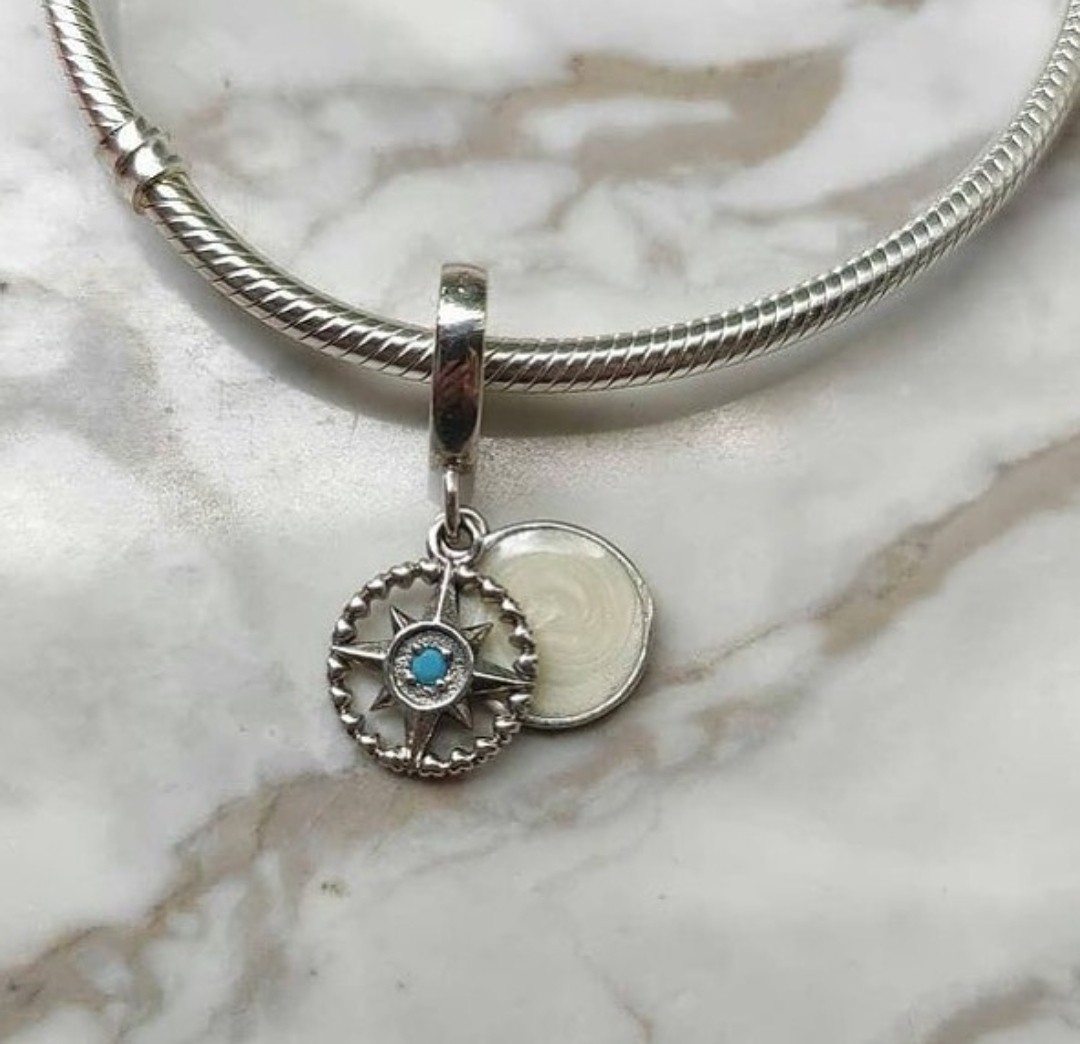 ‼️SUPER SALE‼️AUTHENTIC PANDORA COMPASS CHARM, Women's Fashion, Jewelry ...