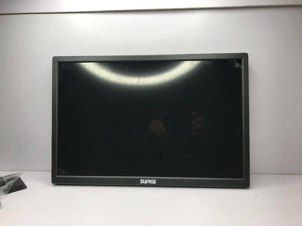 SURGE HD MONITOR, 19inc LED-WIDE SG-1903V, VGA/ HDMI PORT SUPPORTED ...
