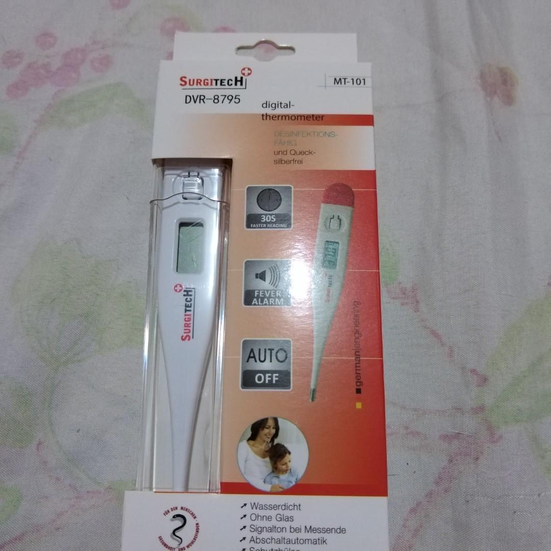 Surgitech Digital Thermometer, Health & Nutrition, Thermometers on ...