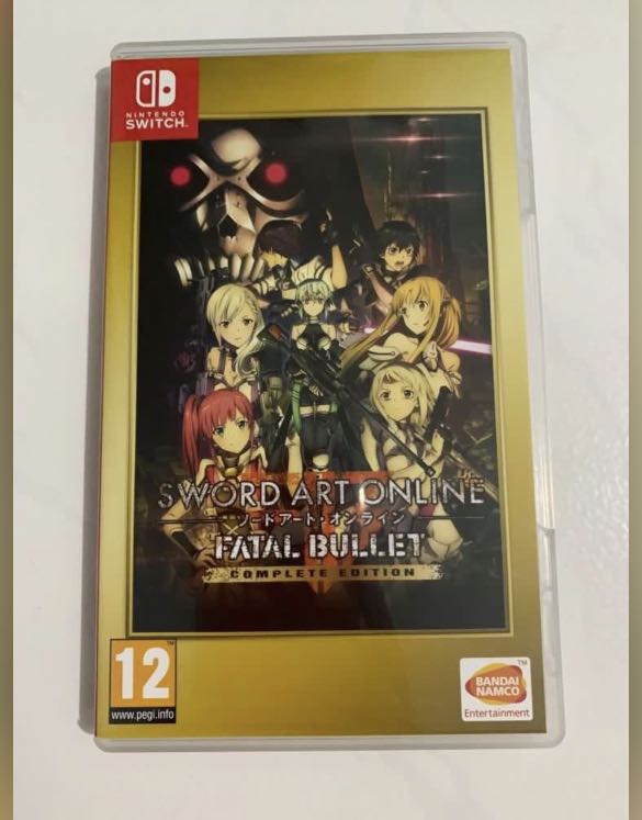 Sword Art Online Fatal Bullet Nintendo Switch, Video Gaming, Video ...