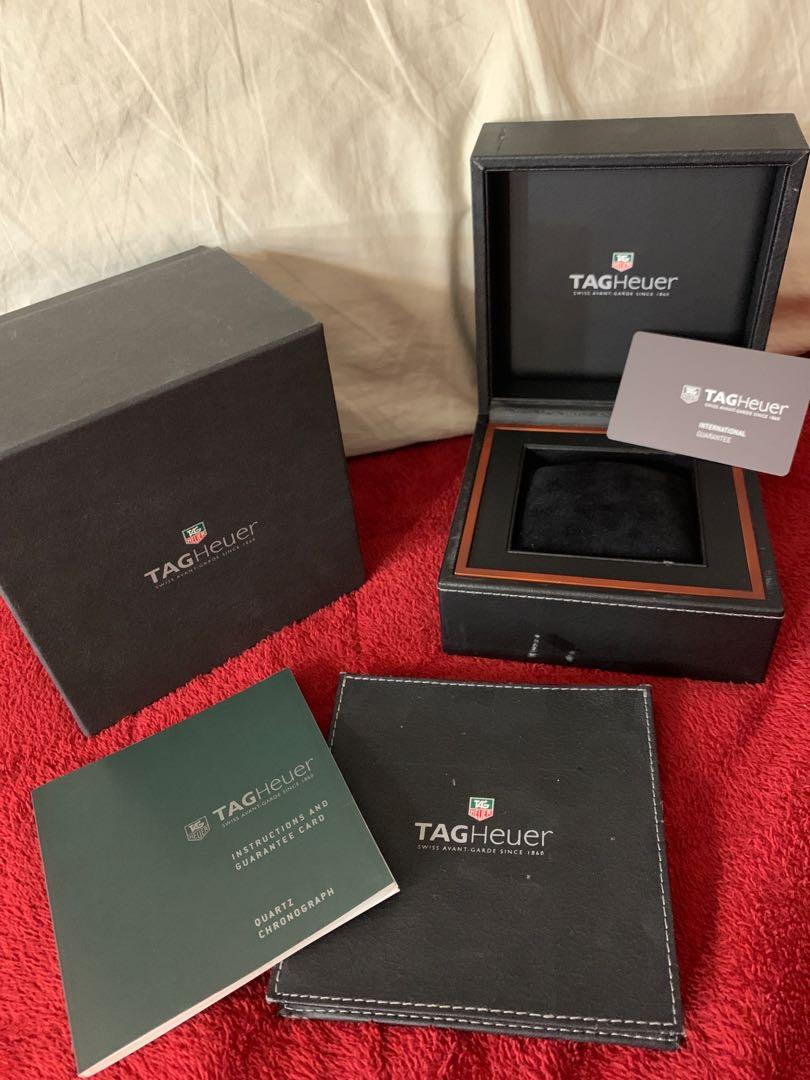 TAG Heuer Watch Box, Luxury, Watches on Carousell