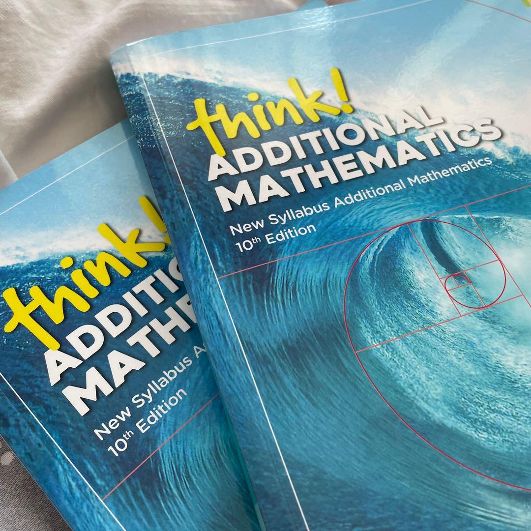 Think! Additional Mathematics Textbook A and B, Hobbies & Toys, Books ...