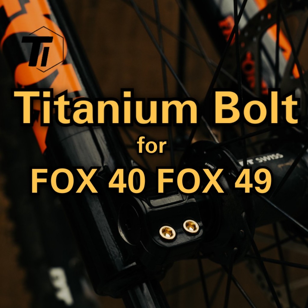 Titanium Fox 40 Fox 49 Fork Titanium Upgrade kit | Bike Fork Dual crown ...