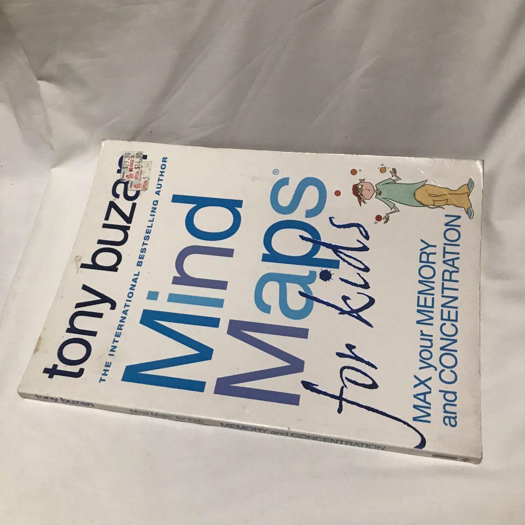 tony buzan mind map for kids Max your Memory and Concentration, Buku ...