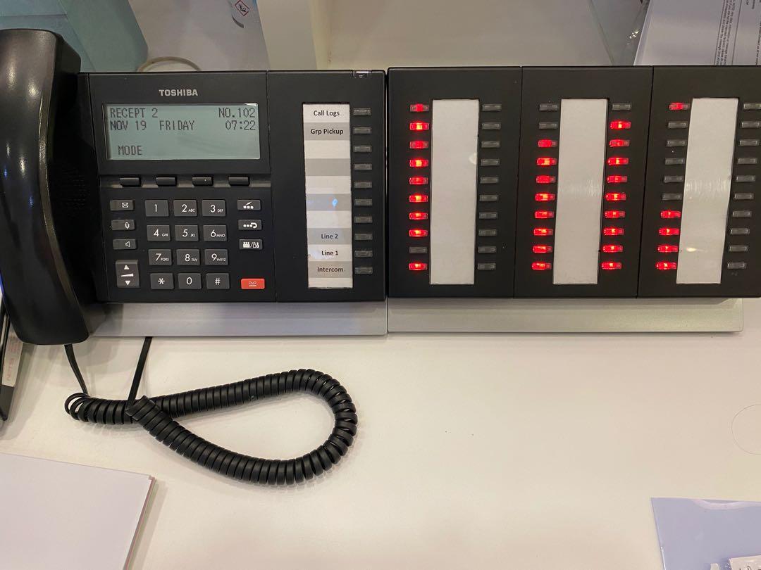 Toshiba PABX Phone System, Computers & Tech, Office & Business ...