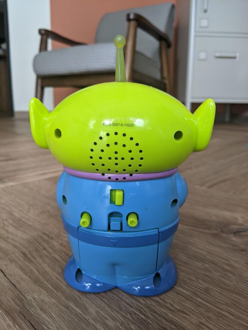 Toy Story Little Green Man Alien Desk Clock, Furniture & Home Living ...