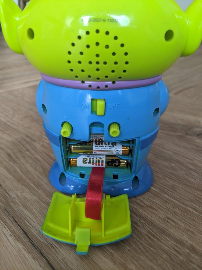 Toy Story Little Green Man Alien Desk Clock, Furniture & Home Living ...