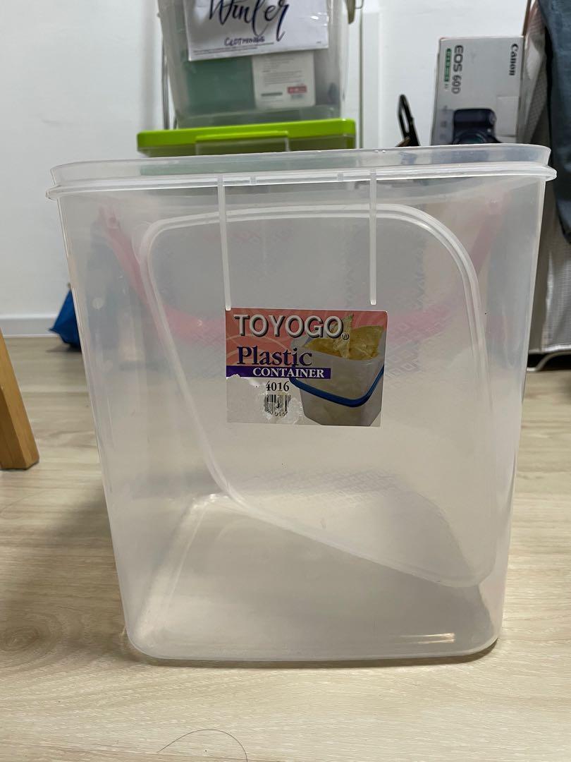 Toyogo Plastic container, Furniture & Home Living, Home Improvement ...