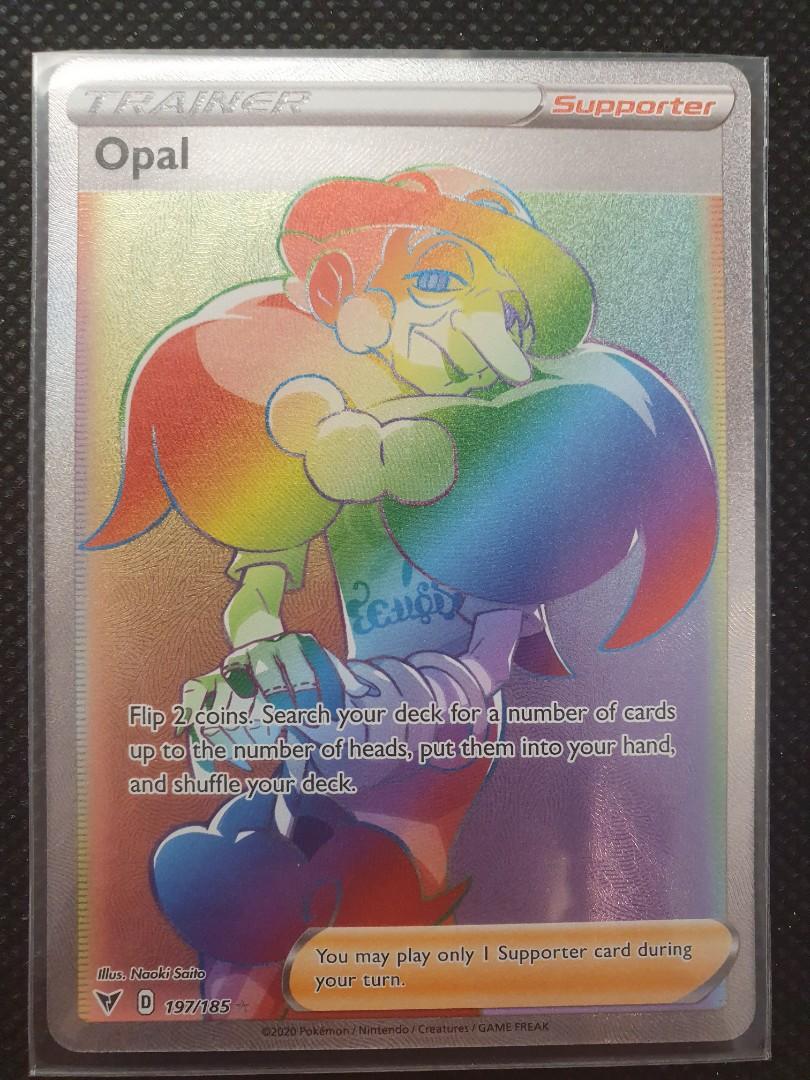 Trainer: Opal - Full Art - Pokemon TCG, Hobbies & Toys, Toys & Games on ...