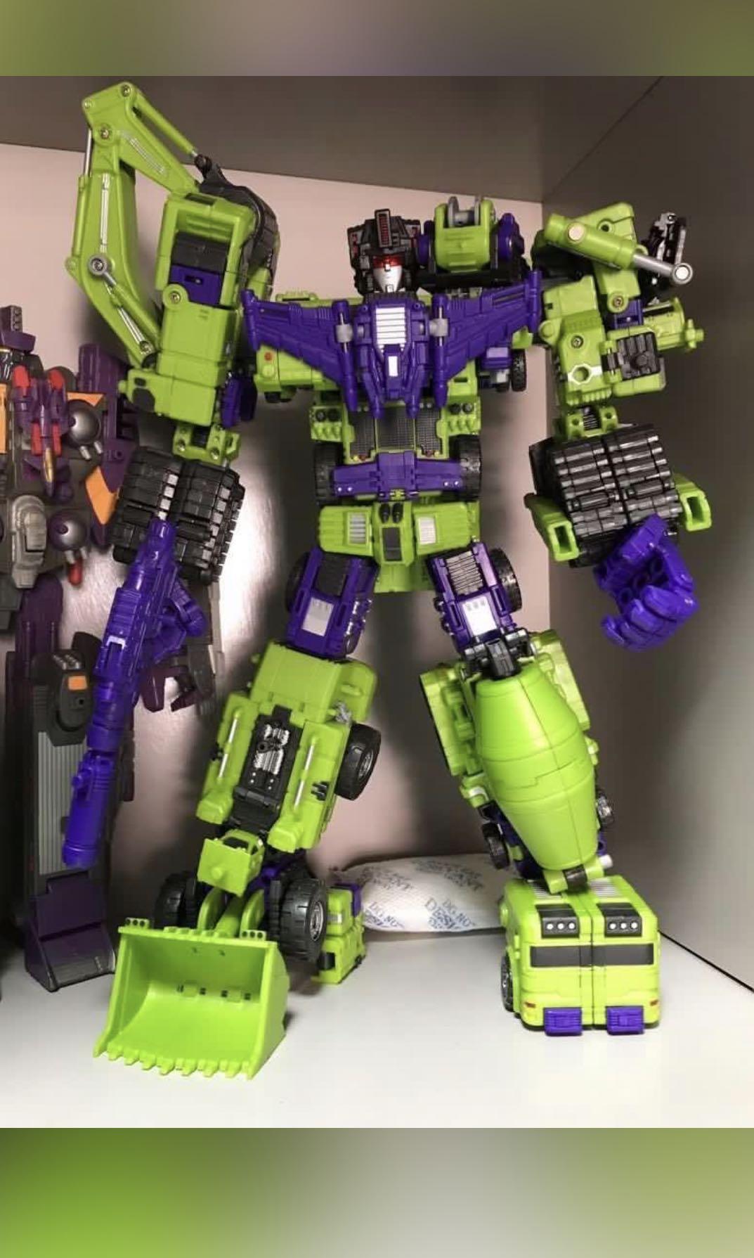 Transformers TFC Hercules third party Devastator, Hobbies & Toys, Toys ...