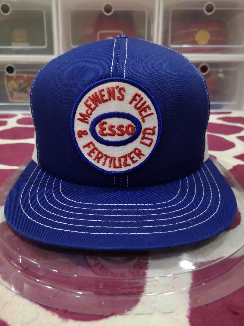 Vintage Esso Trucker, Men's Fashion, Watches & Accessories, Cap & Hats ...