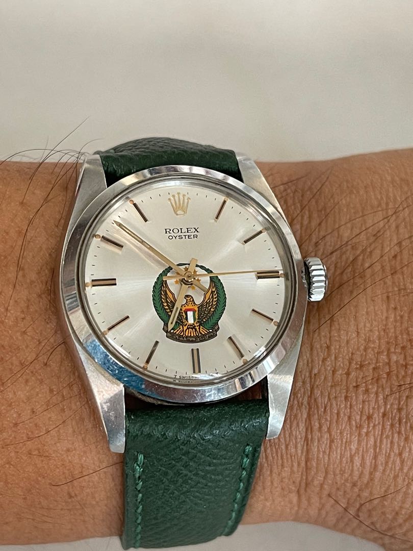 Vintage Rolex UAE Armed Forces, Luxury, Watches on Carousell