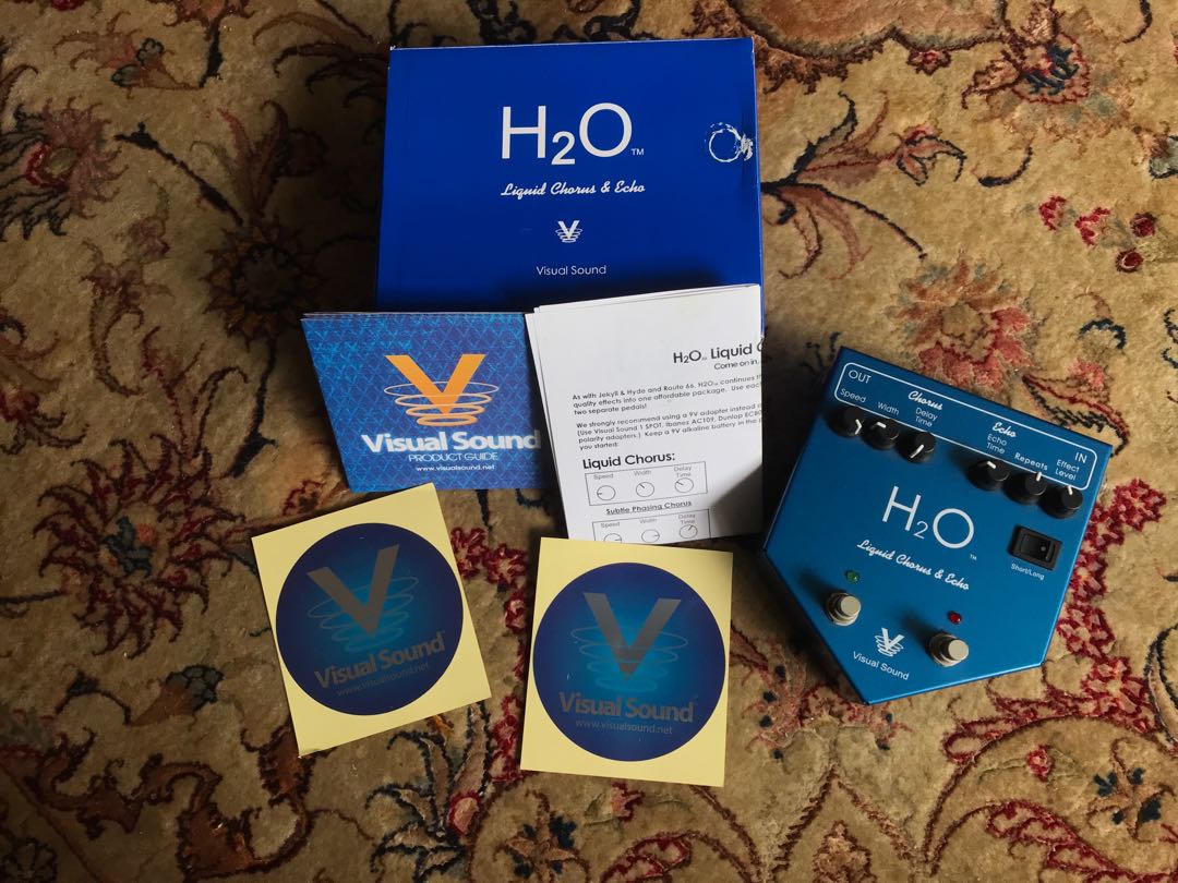 Visual Sound H2O Version 1 Pedal, Hobbies & Toys, Music & Media ...