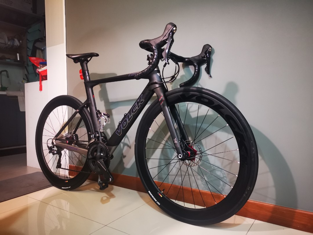 Volck Syenite EXD Full Carbon Fiber Road Bike using Shimano Ultegra ...