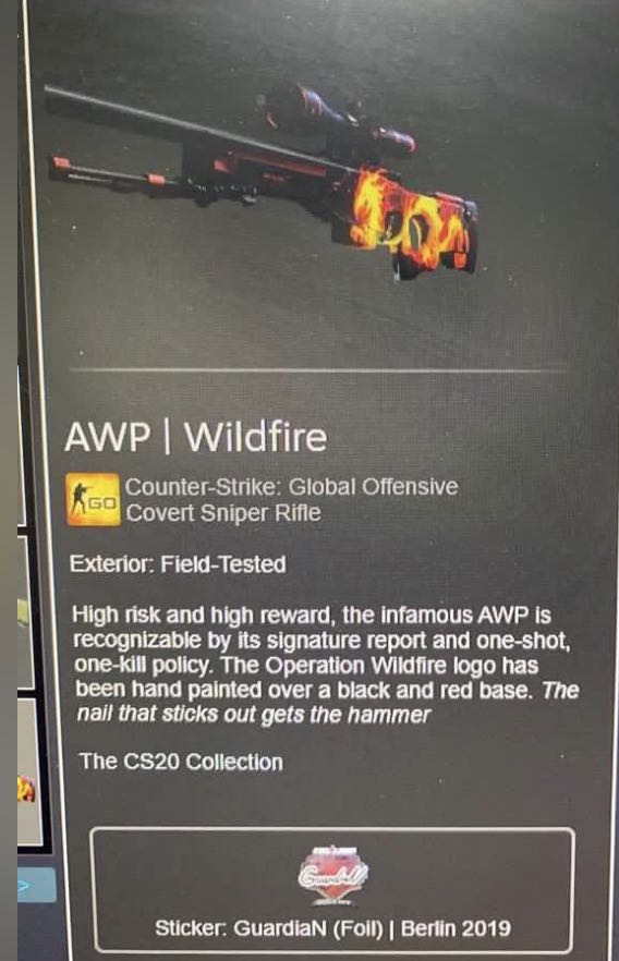 Wildfire AWP, Video Gaming, Gaming Accessories, In-Game Products on ...