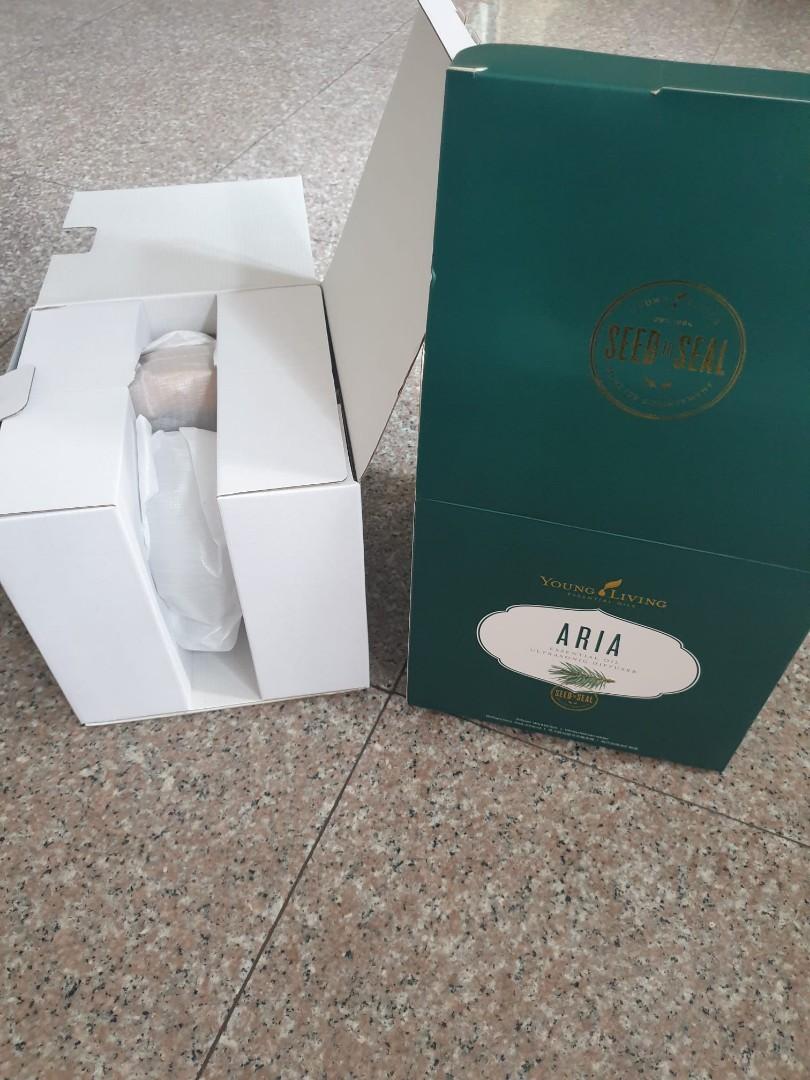 Young Living Aria Ultrasonic Limited Edition Aroma Diffuser, Furniture ...