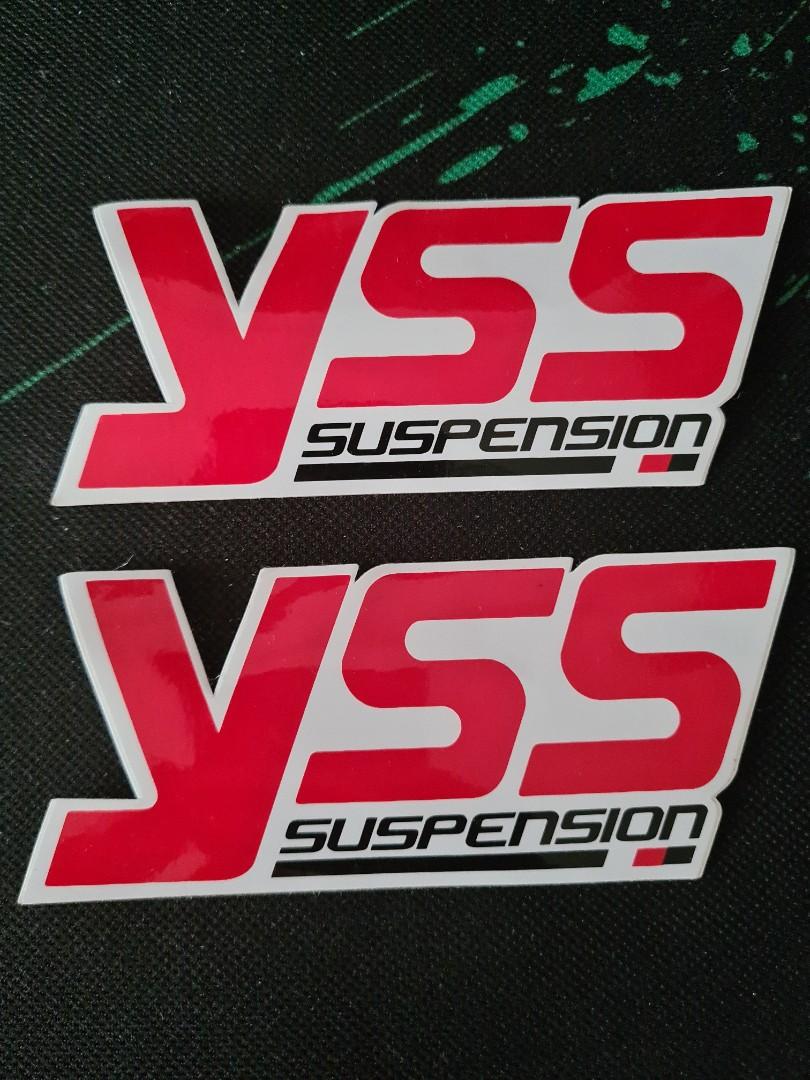YSS Suspension stickers (original), Motorcycles, Motorcycle Accessories ...