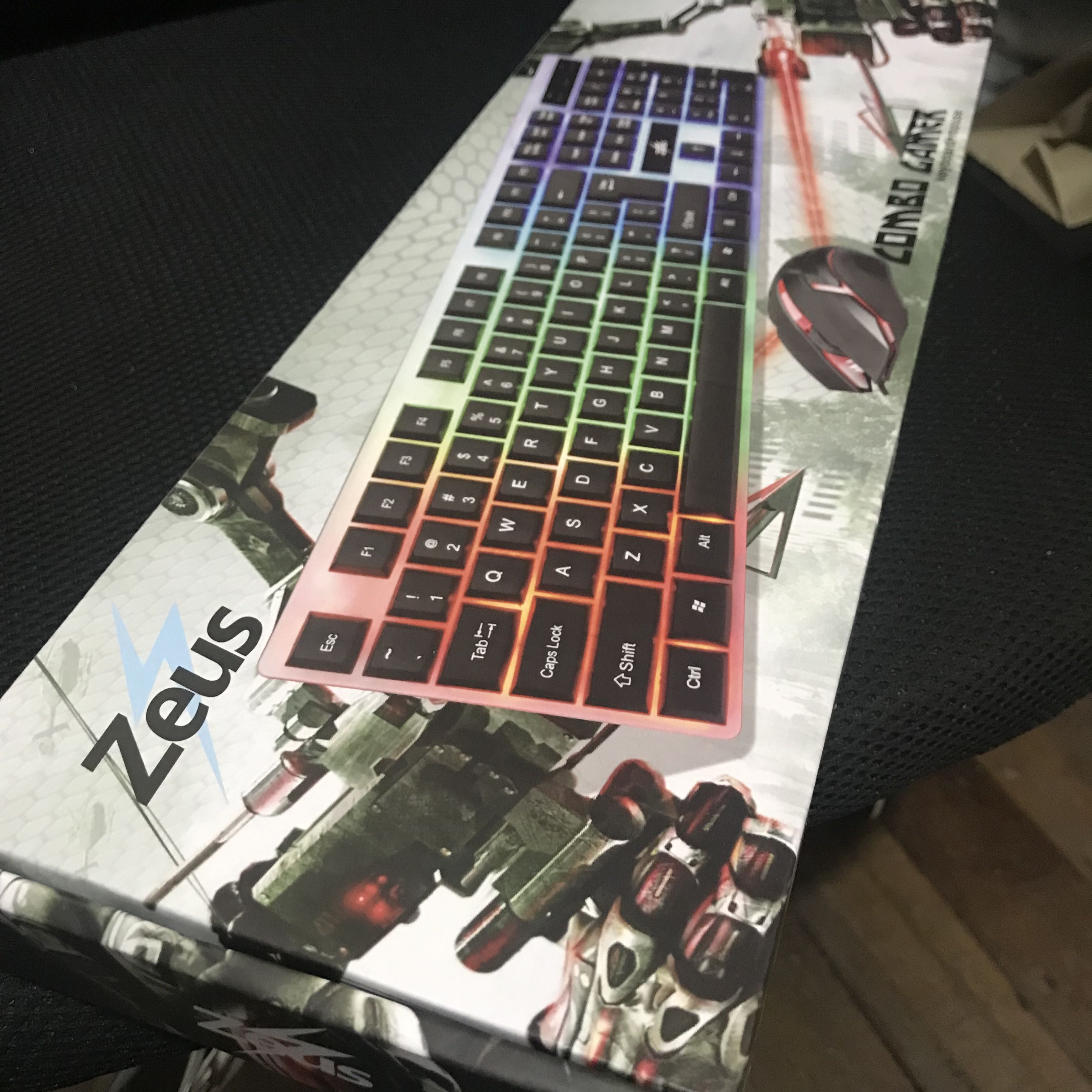 Zeus Keyboard + mouse set (brand new), Computers & Tech, Parts ...