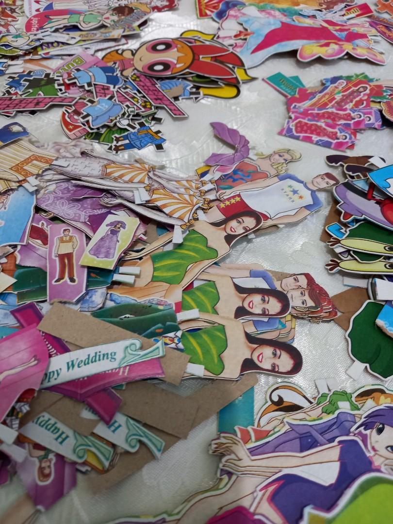 1000+ pcs paper dolls 90s and early 2000s paper dolls preloved VGC ...