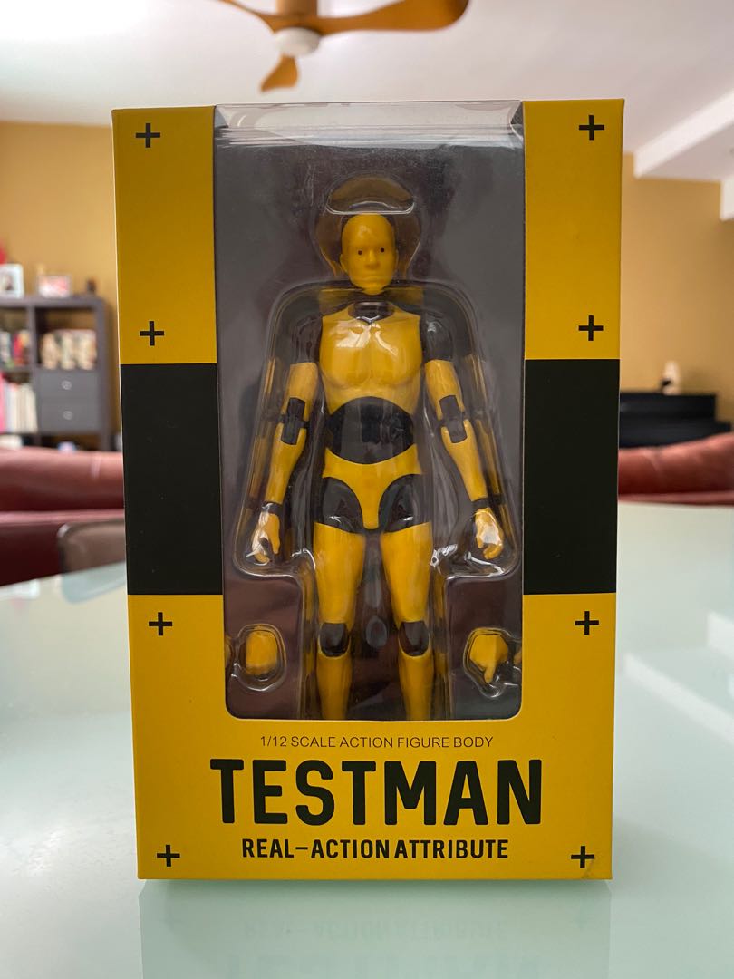 1/12 scale Damtoys Testman Crash Test Dummy, DPS02, Hobbies & Toys ...