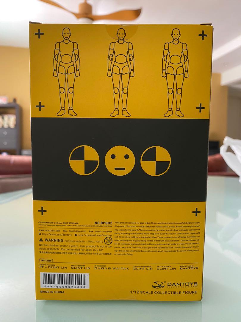 1/12 scale Damtoys Testman Crash Test Dummy, DPS02, Hobbies & Toys ...