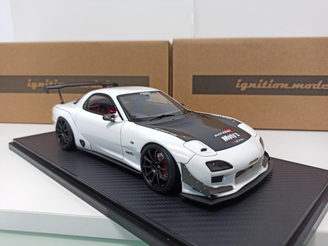 1/18 ignition model Mazda Rx7 (FD3S)IG2047, 興趣及遊戲, 玩具 & 遊戲類 - Carousell