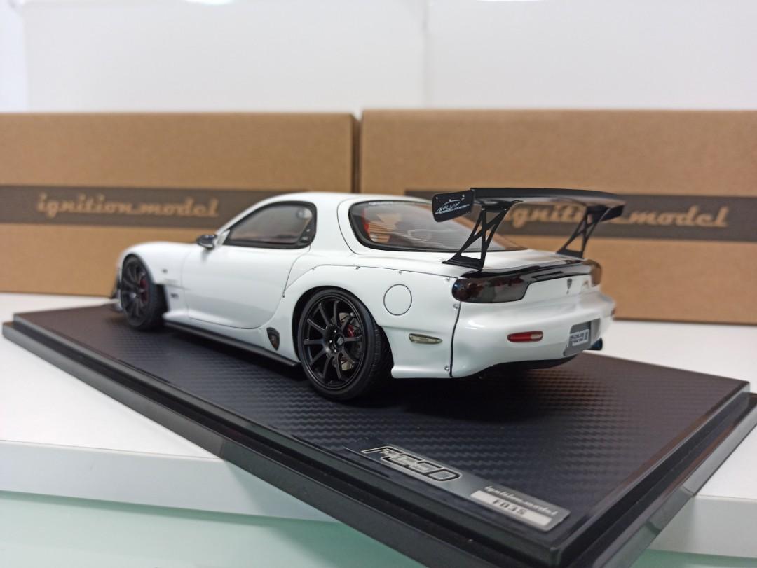 1/18 ignition model Mazda Rx7 (FD3S)IG2047, 興趣及遊戲, 玩具 & 遊戲類 - Carousell
