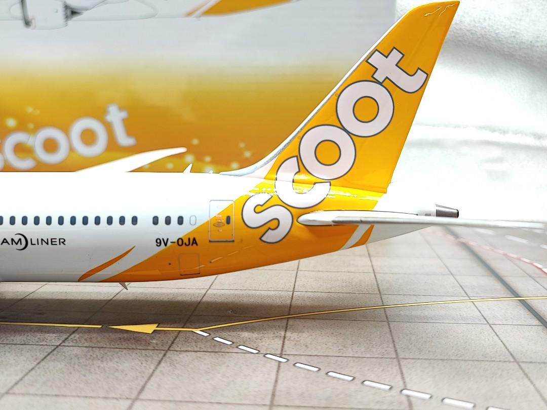 1:200 B787-9 Scoot Airlines 9V-OJA (Scoot's First B787-9), Hobbies ...
